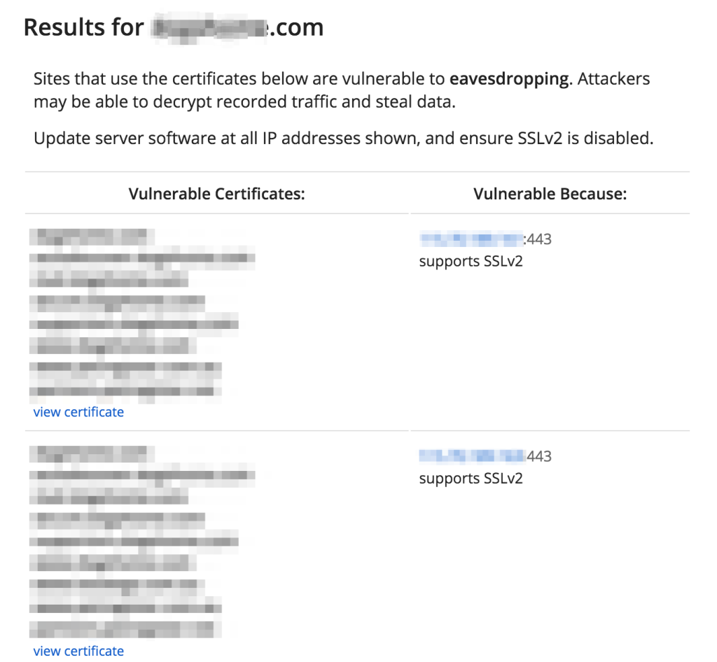 How to Test for the DROWN Vulnerability